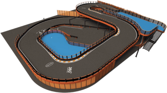 Go-kart track LED Theming – 360 Karting