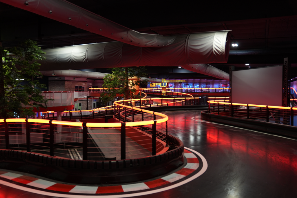 Big Time Entertainment Oxford designed and built by 360 Karting