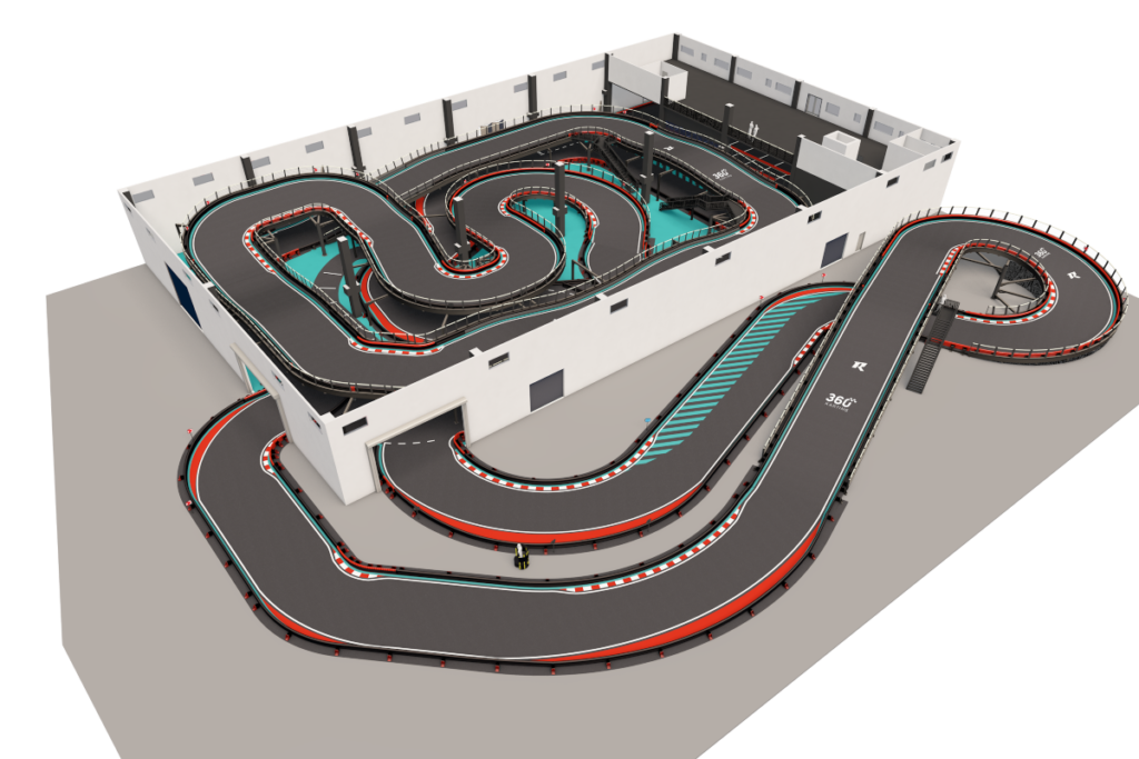 Rush Speed Arena designed and built by 360 Karting