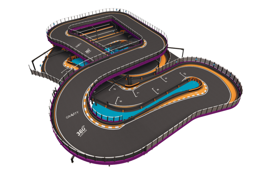 Gravity Xscape designed and built by 360 Karting