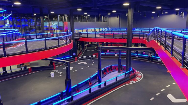 Red Hawk Casino Multi-level Go-kart Track designed and built by 360 Karting
