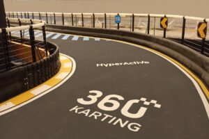 HyperActive at Prishtina Mall Multi-level Go-kart Track designed and ...