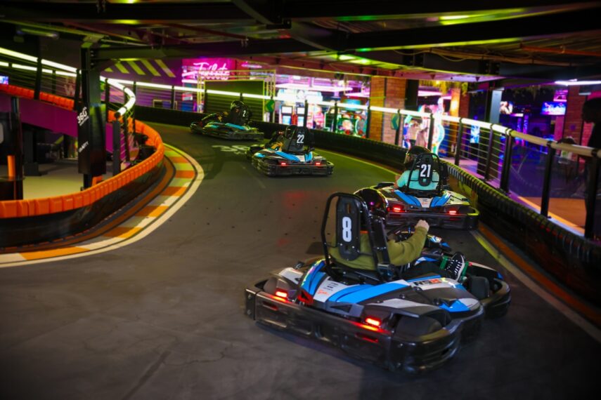 Gravity Liverpool ONE designed and built by 360 Karting