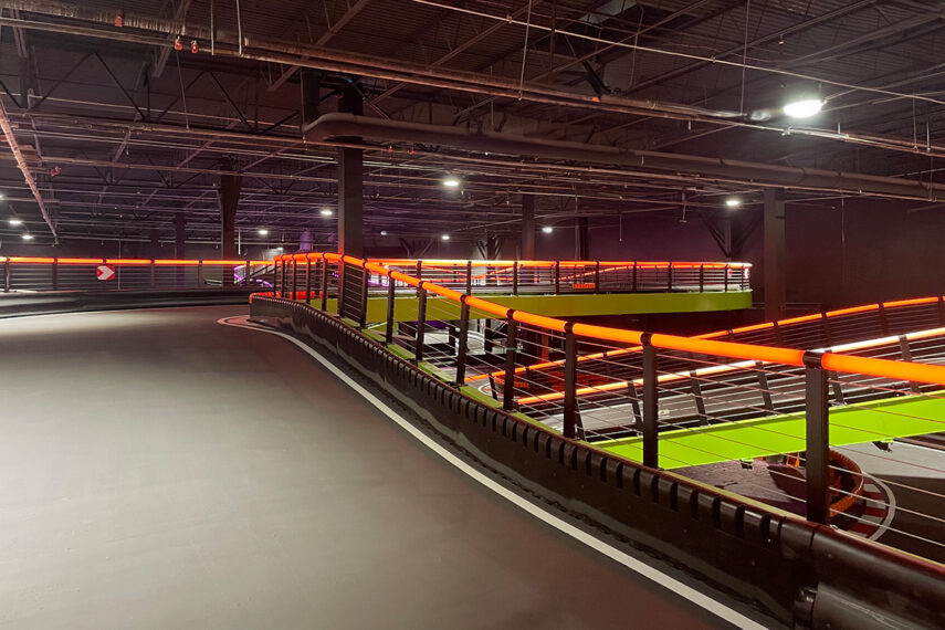 Surge Mobile designed and built by 360 Karting