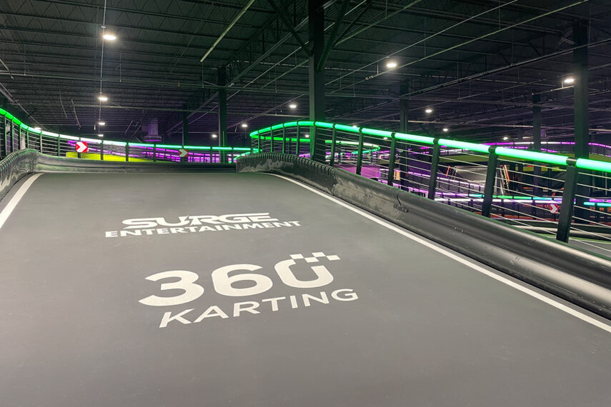 Surge Mobile designed and built by 360 Karting