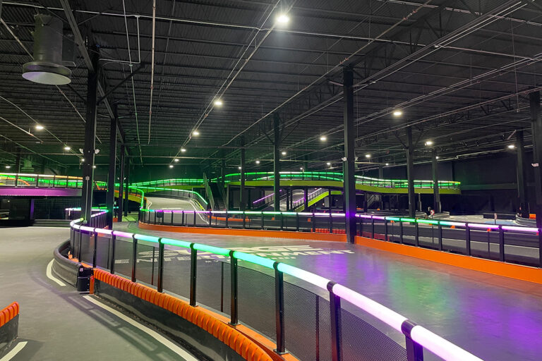 Surge Mobile designed and built by 360 Karting