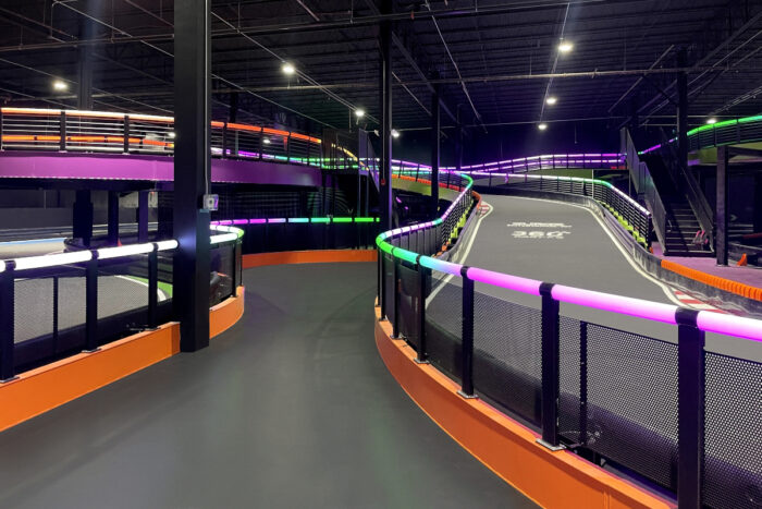 Surge Mobile designed and built by 360 Karting