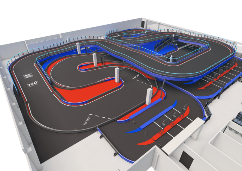 Go4Fun Sahara Mall designed and built by 360 Karting