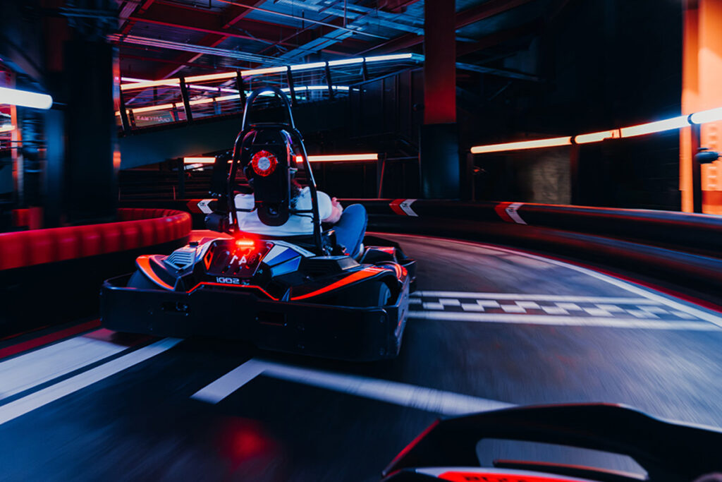 Gravity Max Westfield Stratford designed and built by 360 Karting