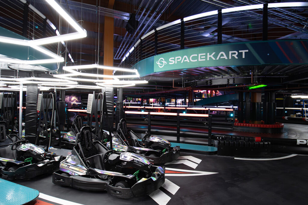 Gravity Max Westfield Stratford designed and built by 360 Karting