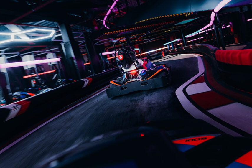 Gravity Max Westfield Stratford designed and built by 360 Karting