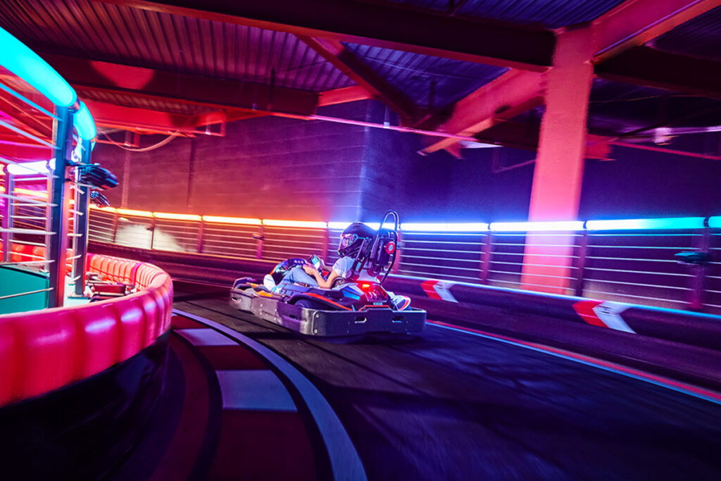 Gravity Max Westfield Stratford designed and built by 360 Karting