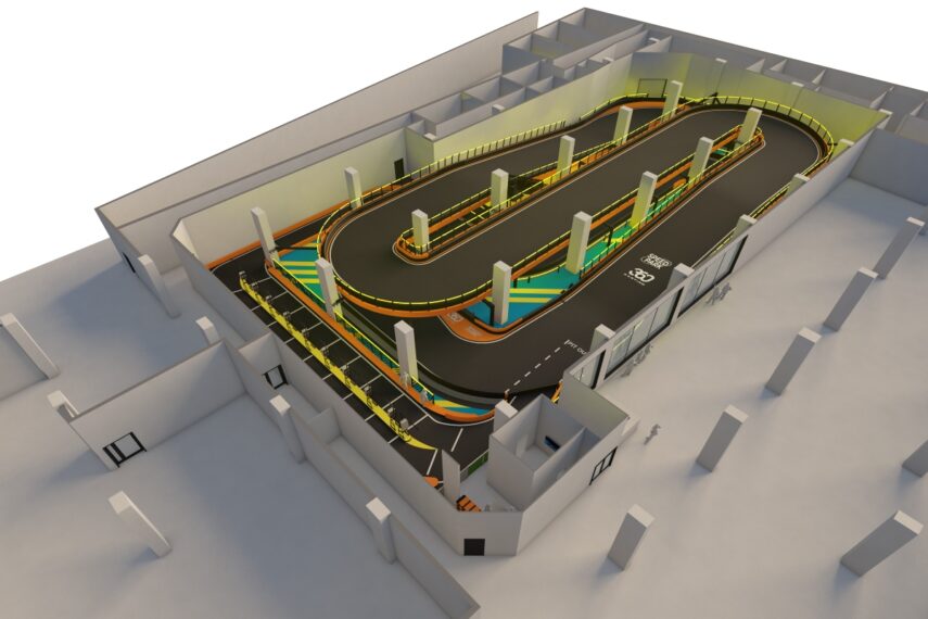 Speed Park Val d’Europe designed and built by 360 Karting