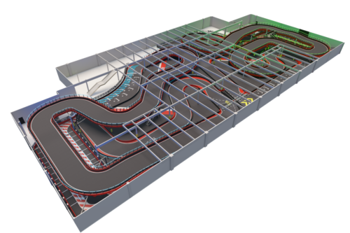 RPM Raceway Stamford designed and built by 360 Karting