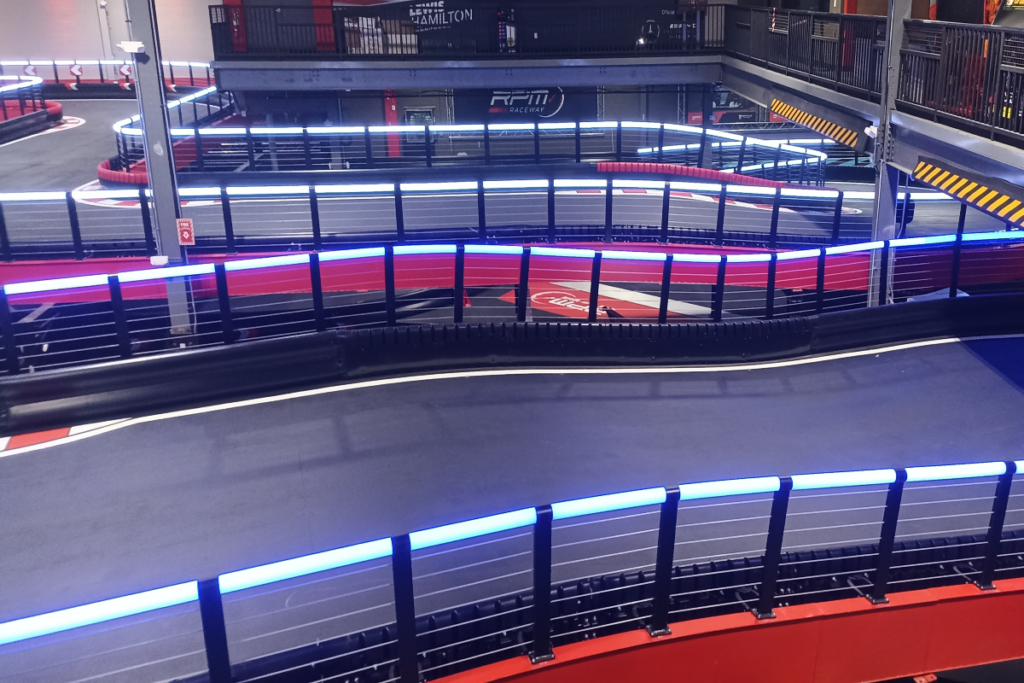 RPM Raceway Stamford designed and built by 360 Karting
